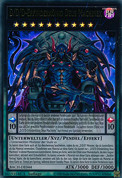 D/D/D-Erfinderkönig Deus Machinex Battle of Chaos Boosterserien ...