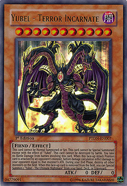 Yubel - Terror Incarnate Phantom Darkness Boosterserien Einzelkarten Yu-Gi-Oh! MAWO CARDS