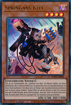 Springans Kitt Albaz Strike Structure Decks Einzelkarten Yu-Gi-Oh! MAWO ...