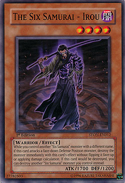 The Six Samurai - Irou Strike of Neos Boosterserien Einzelkarten Yu-Gi ...