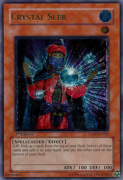 Crystal Seer Tactical Evolution Boosterserien Einzelkarten Yu-Gi-Oh ...