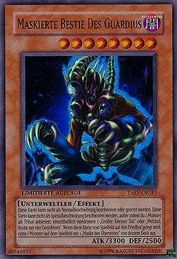 Maskierte Bestie des Guardius Tactical Evolution Boosterserien ...