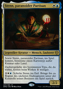 Stenn, paranoider Partisan Dominarias Bund Boosterserien Einzelkarten ...