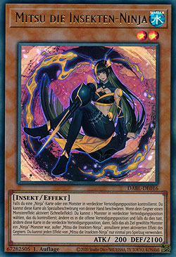 Mitsu die Insekten-Ninja Darkwing Blast Boosterserien Einzelkarten Yu ...