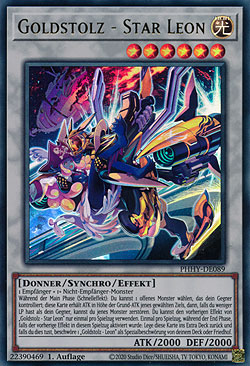 Goldstolz – Star Leon Photon Hypernova Boosterserien Einzelkarten Yu-Gi ...