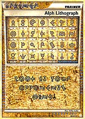 Alph Lithograph HeartGold & SoulSilver Boosterserien Einzelkarten ...