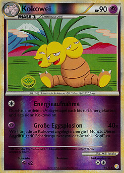 Kokowei HeartGold & SoulSilver Boosterserien Einzelkarten Pokemon MAWO ...