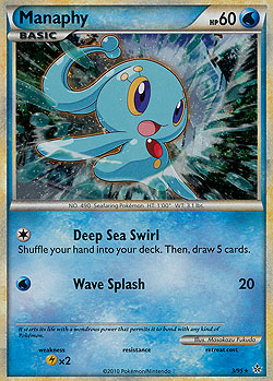 Manaphy HS Entfesselt Boosterserien Einzelkarten Pokemon MAWO CARDS
