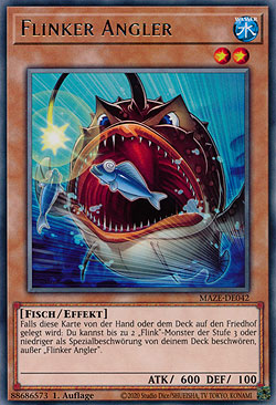 Flinker Angler Maze of Memories Special Editions Einzelkarten Yu-Gi-Oh ...