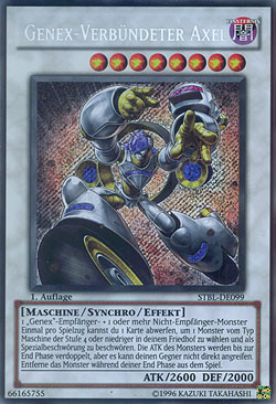 Genex-Verbündeter Axel Starstrike Blast Boosterserien Einzelkarten Yu ...