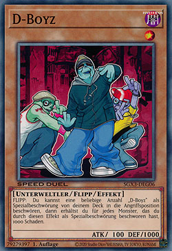 D-Boyz Duelists of Shadows Speed Duel Einzelkarten Yu-Gi-Oh! MAWO CARDS