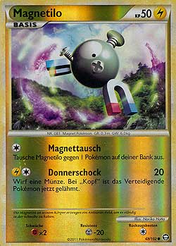 Magnetilo Evolution Boosterserien Einzelkarten Pokemon MAWO CARDS