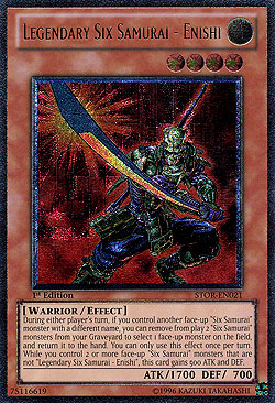 Legendary Six Samurai - Enishi Storm of Ragnarok Boosterserien Einzelkarten Yu-Gi-Oh! MAWO CARDS