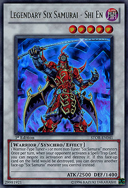 Legendary Six Samurai - Shi En Storm of Ragnarok Boosterserien Einzelkarten Yu-Gi-Oh! MAWO CARDS