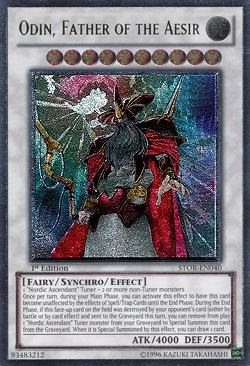 Odin, Father of the Aesir Storm of Ragnarok Boosterserien Einzelkarten ...