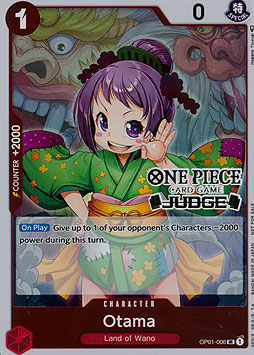 Otama Judge Promos Promo Cards Einzelkarten ONE PIECE MAWO CARDS