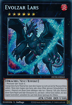 Evolzar Lars Duelist Nexus Boosterserien Einzelkarten Yu-Gi-Oh! MAWO CARDS