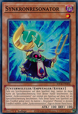 Synkronresonator The Crimson King Structure Decks Einzelkarten Yu-Gi-Oh! MAWO CARDS