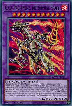 Gaia-Prominenz, die zornige Kraft Age of Overlord Boosterserien ...