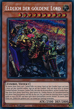 Eldlich der goldene Lord 25th Anniversary Rarity Collection Special ...