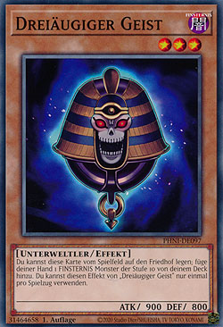 Dreiäugiger Geist Phantom Nightmare Boosterserien Einzelkarten Yu-Gi-Oh ...