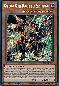 Gandora-G der Drache der Zerstörung Legacy of Destruction Boosterserien ...