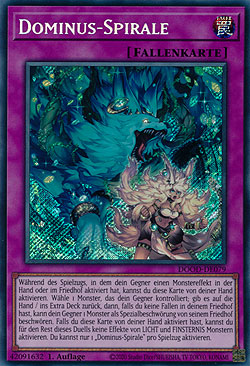 Dominus-Spirale Doom of Dimensions Boosterserien Einzelkarten Yu-Gi-Oh! MAWO CARDS