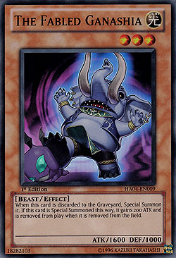 The Fabled Ganashia Hidden Arsenal 4 Hidden Arsenal Einzelkarten Yu-Gi ...