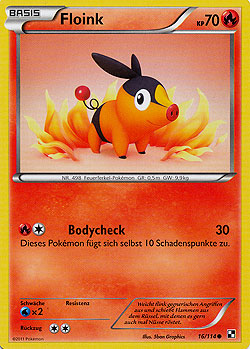 Floink Schwarz & Weiss Boosterserien Einzelkarten Pokemon MAWO CARDS