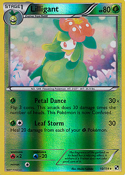 Lilligant Schwarz & Weiss Boosterserien Einzelkarten Pokemon MAWO CARDS