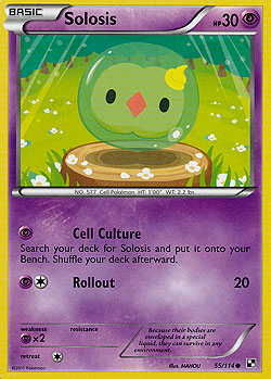 Solosis Schwarz & Weiss Boosterserien Einzelkarten Pokemon MAWO CARDS