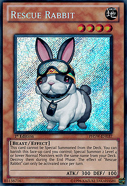 Rescue Rabbit Photon Shockwave Boosterserien Einzelkarten Yu-Gi-Oh ...