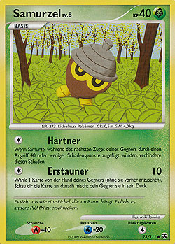 Samurzel Platin Aufstieg der Rivalen Boosterserien Einzelkarten Pokemon ...