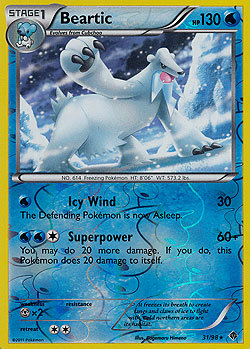 Beartic Aufstreben der Mächtigen Boosterserien Einzelkarten Pokemon ...