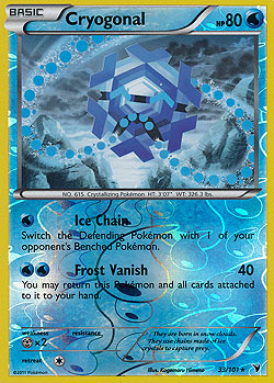 Cryogonal Königliche Siege Boosterserien Einzelkarten Pokemon MAWO CARDS