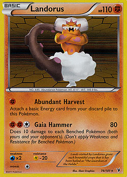 Landorus Boosterserien Einzelkarten Pokemon MAWO CARDS