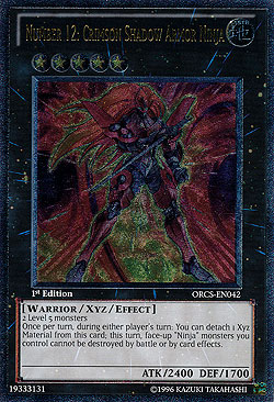 Number 12: Crimson Shadow Armor Ninja Order of Chaos Boosterserien ...