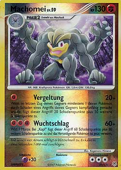 Machomei Diamant & Perl Boosterserien Einzelkarten Pokemon MAWO CARDS