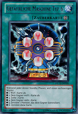 Gefährliche Maschine Typ 6 Duelist League 12 Turnier-Karten ...