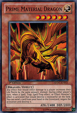 Prime Material Dragon Dragons Collide Structure Decks Einzelkarten Yu-Gi-Oh! MAWO CARDS