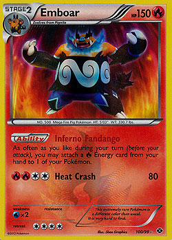 Pokemon Einzelkarten Boosterserien Emboar MAWO CARDS